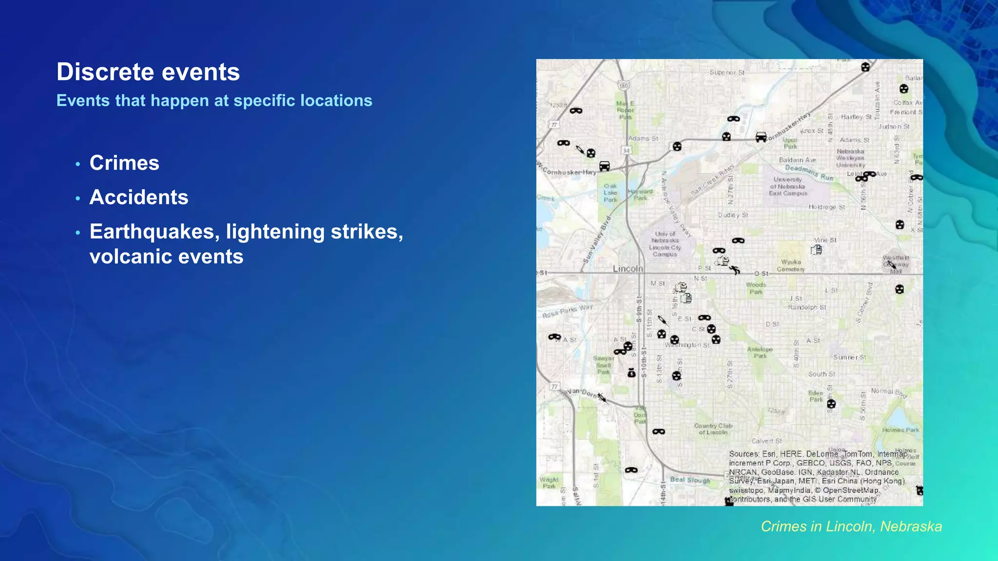 Analyzing and mapping space-time data | PPTX