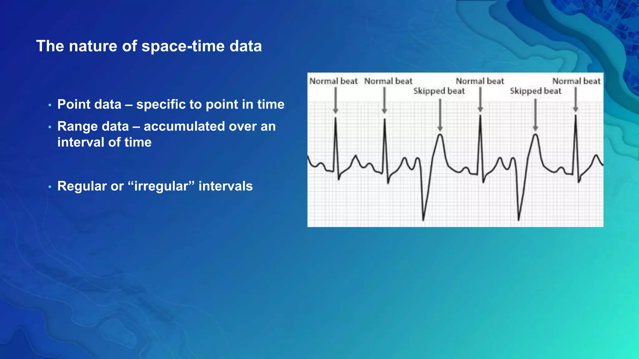 Analyzing and mapping space-time data | PPTX