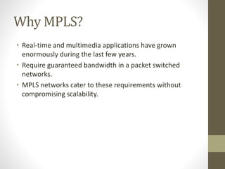 Analyzing and optimizing mpls technology at Reliance Jio | PPTX