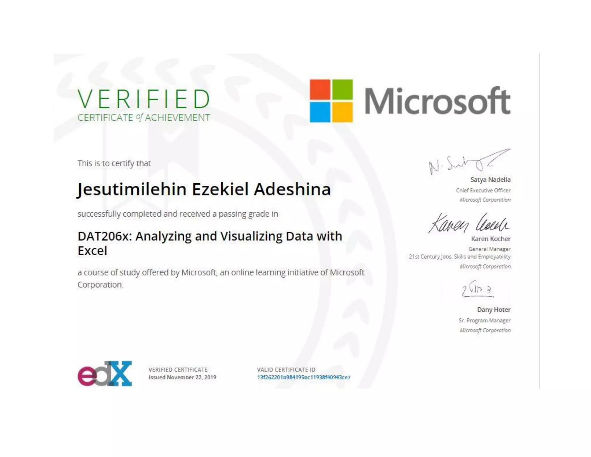 Analyzing And Visualizing Data With Excel Pdf