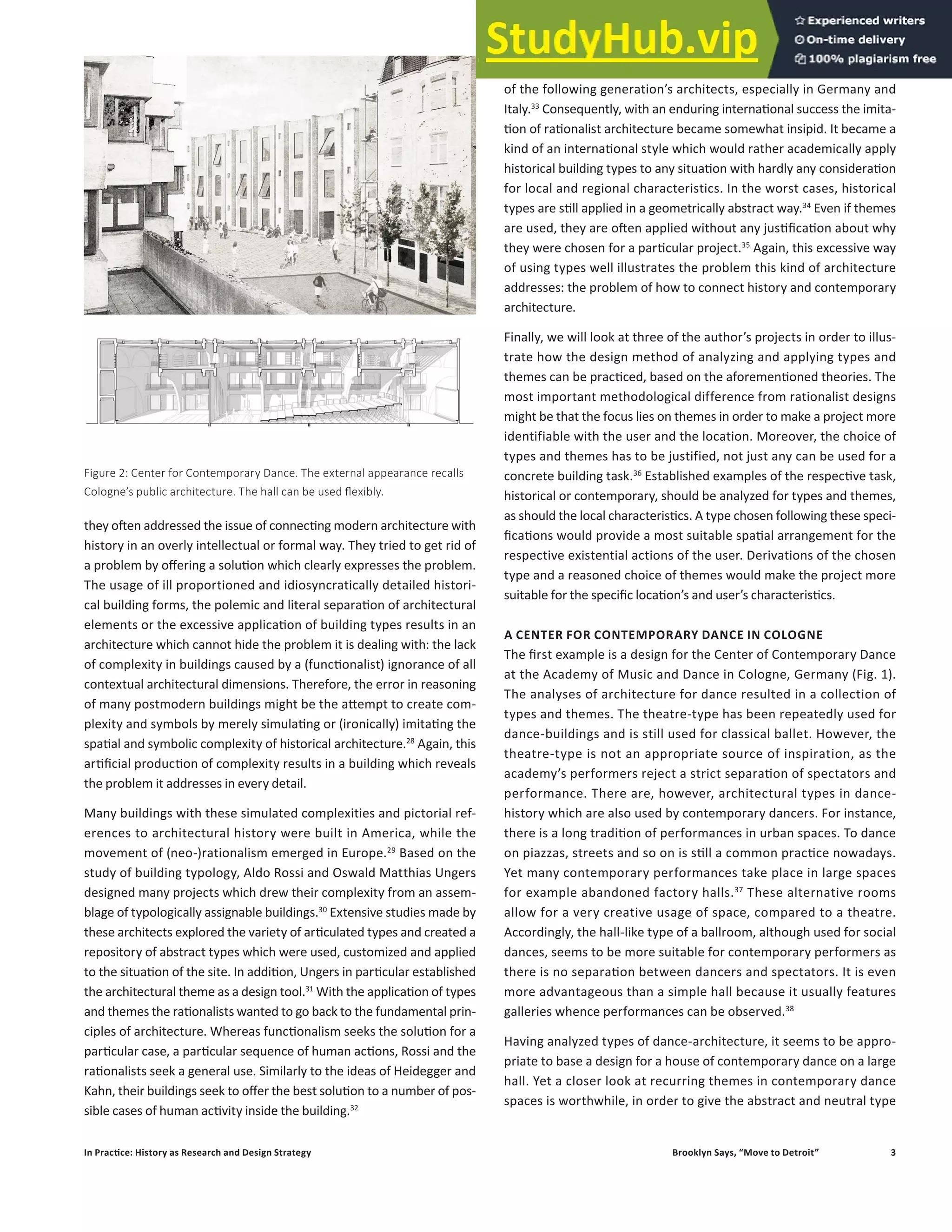 Analyzing Architectural Types And Themes As A Design Method | PDF ...
