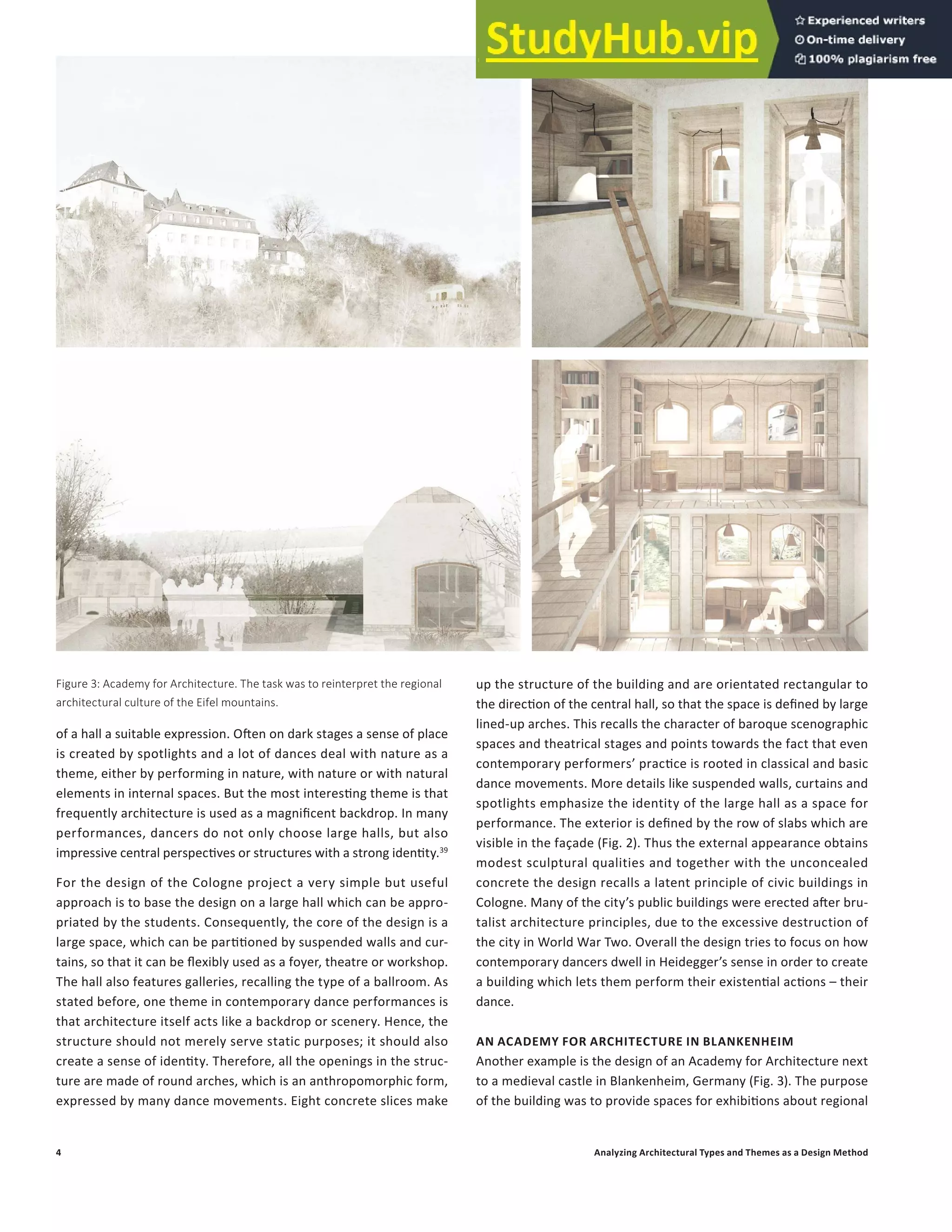 Analyzing Architectural Types And Themes As A Design Method | PDF ...