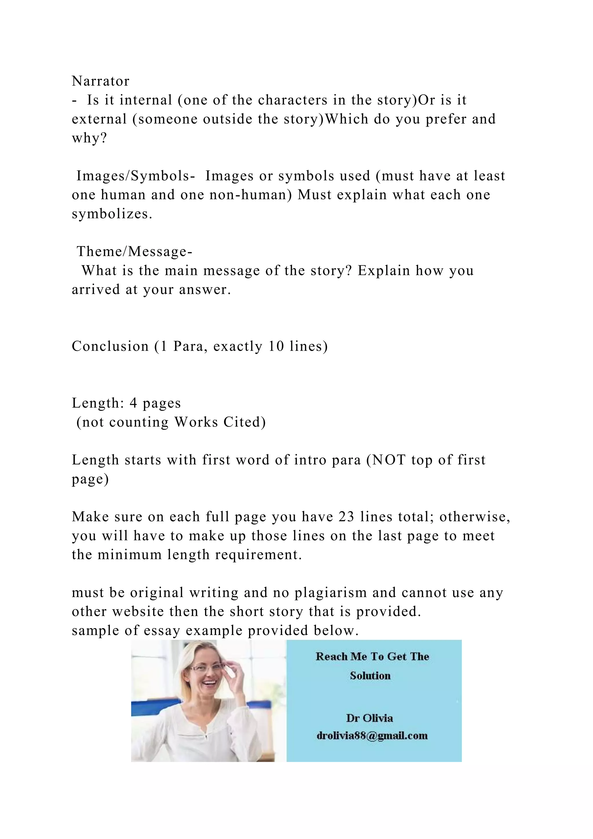 Analyzing a Short Story- The Necklace by Guy de MaupassantIntro.docx