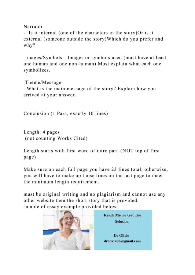 Analyzing a Short Story- The Necklace by Guy de MaupassantIntro.docx