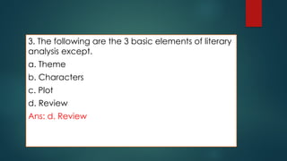 Analyzing a Story in Terms of its Elements.pptx
