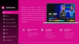 Analyzing & Brand Study of JioCinema / JioHotstar | PDF