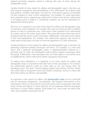 crime reports by address | PDF