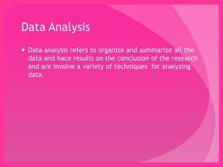 Analyzing data | PPT