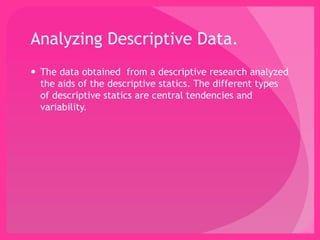 Analyzing data | PPT