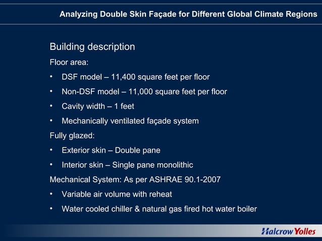 Analyzing Double Skin Façades for Different Global Climate Regions | PPT