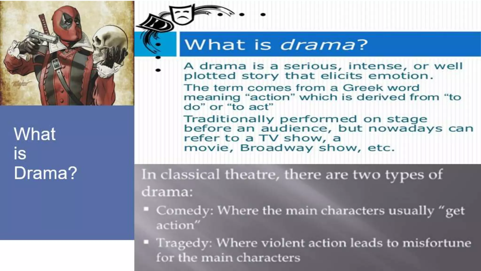 Analyzing drama [mood tone-irony] | PPTX