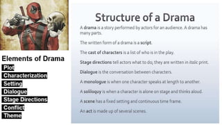 Analyzing drama [mood tone-irony] | PPTX