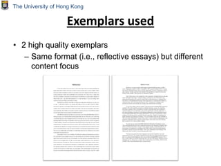 Analyzing exemplars | PPTX