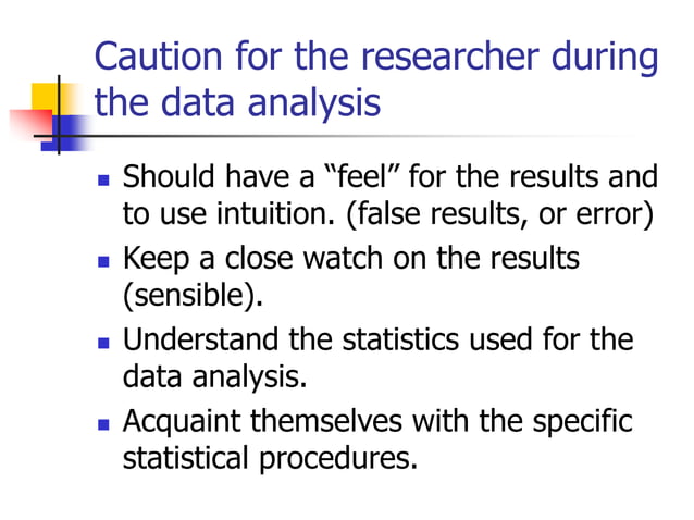 Analyzing experimental research data | PPTX | Educational Assessment ...