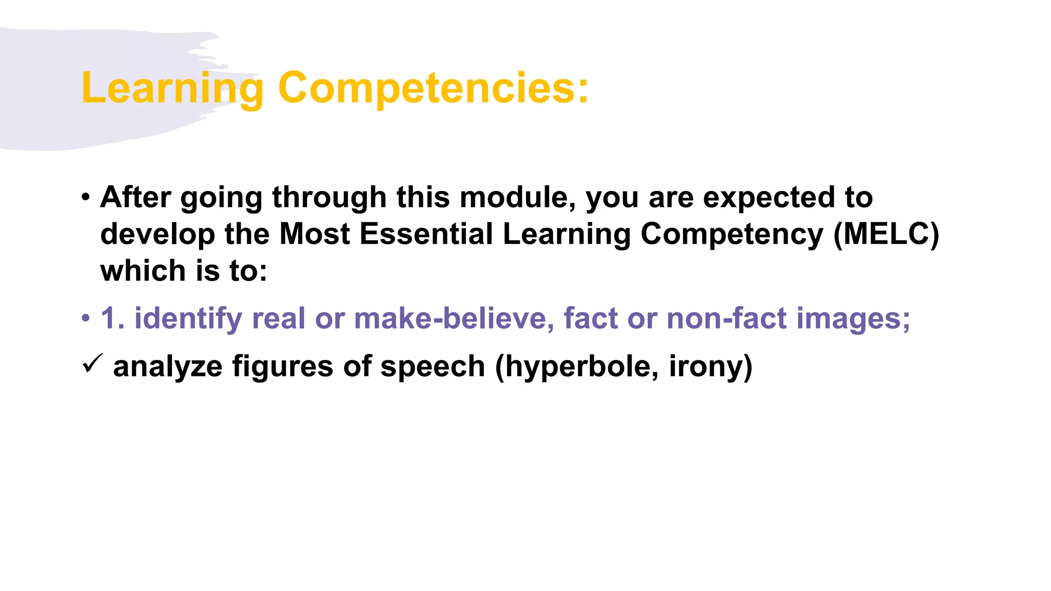 Analyzing figures of speech hyperbole and irony | PPTX