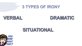 Analyzing figures of speech hyperbole and irony | PPTX