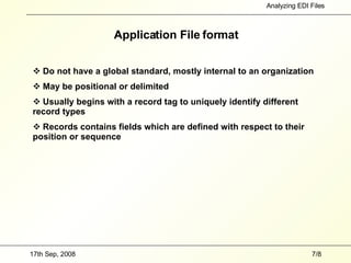 Analyzing Files | PPT