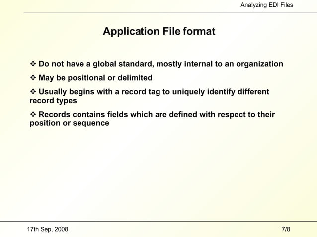 Analyzing Files | PPT