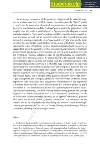 Analyzing Genres In Political Communication An Introduction | PDF