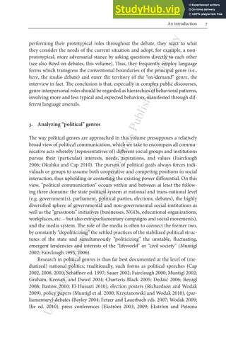 Analyzing Genres In Political Communication An Introduction | PDF