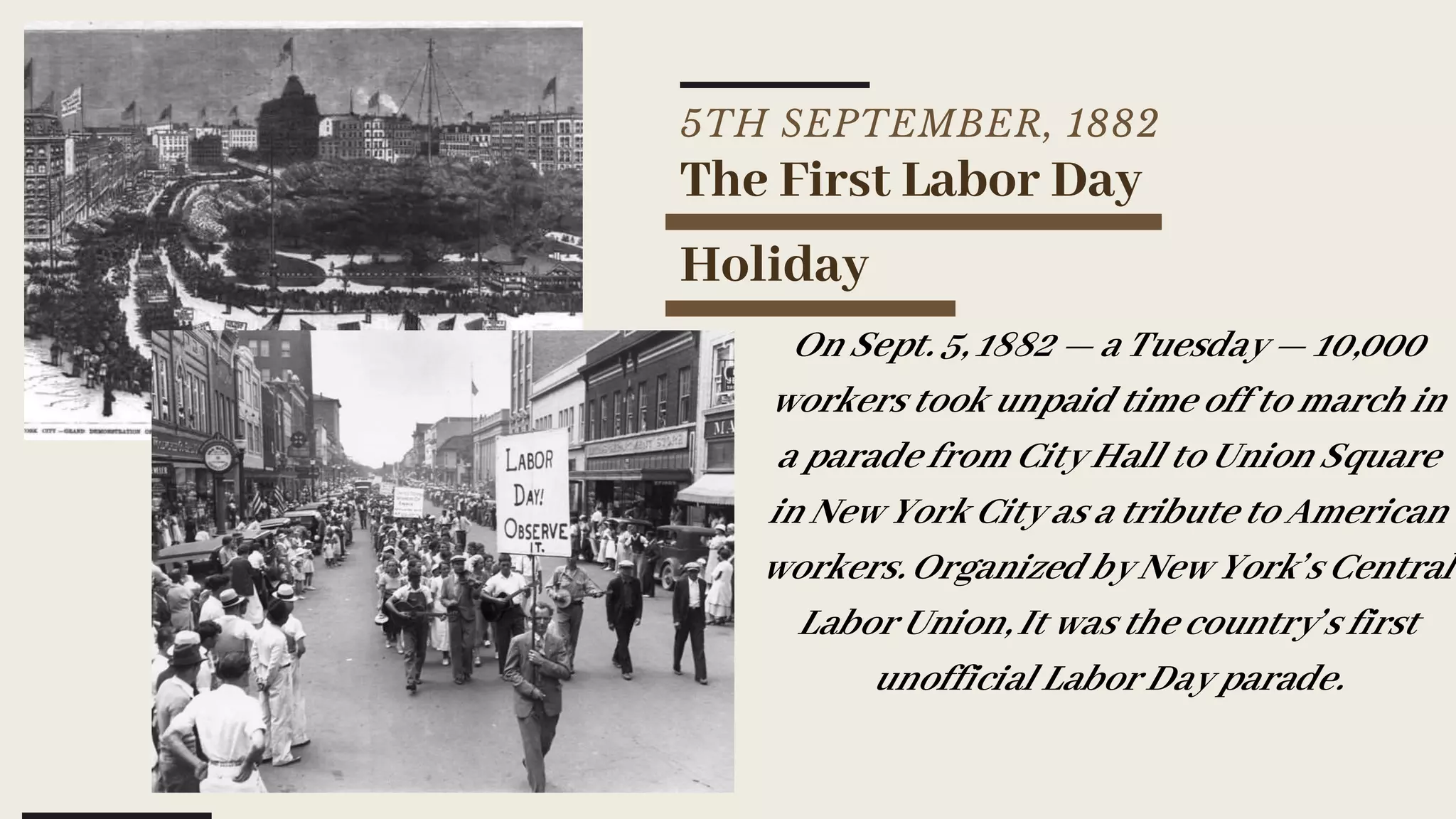 History of Labor Day | PPTX
