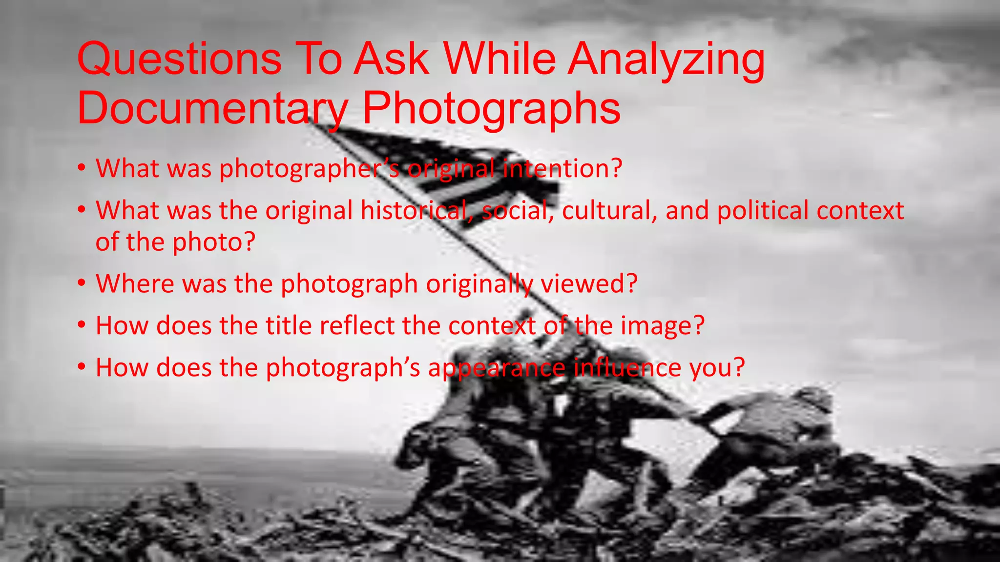 Analyzing images | PPTX