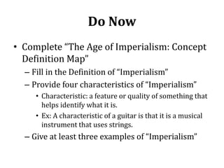 Analyzing imperial motives | PPT