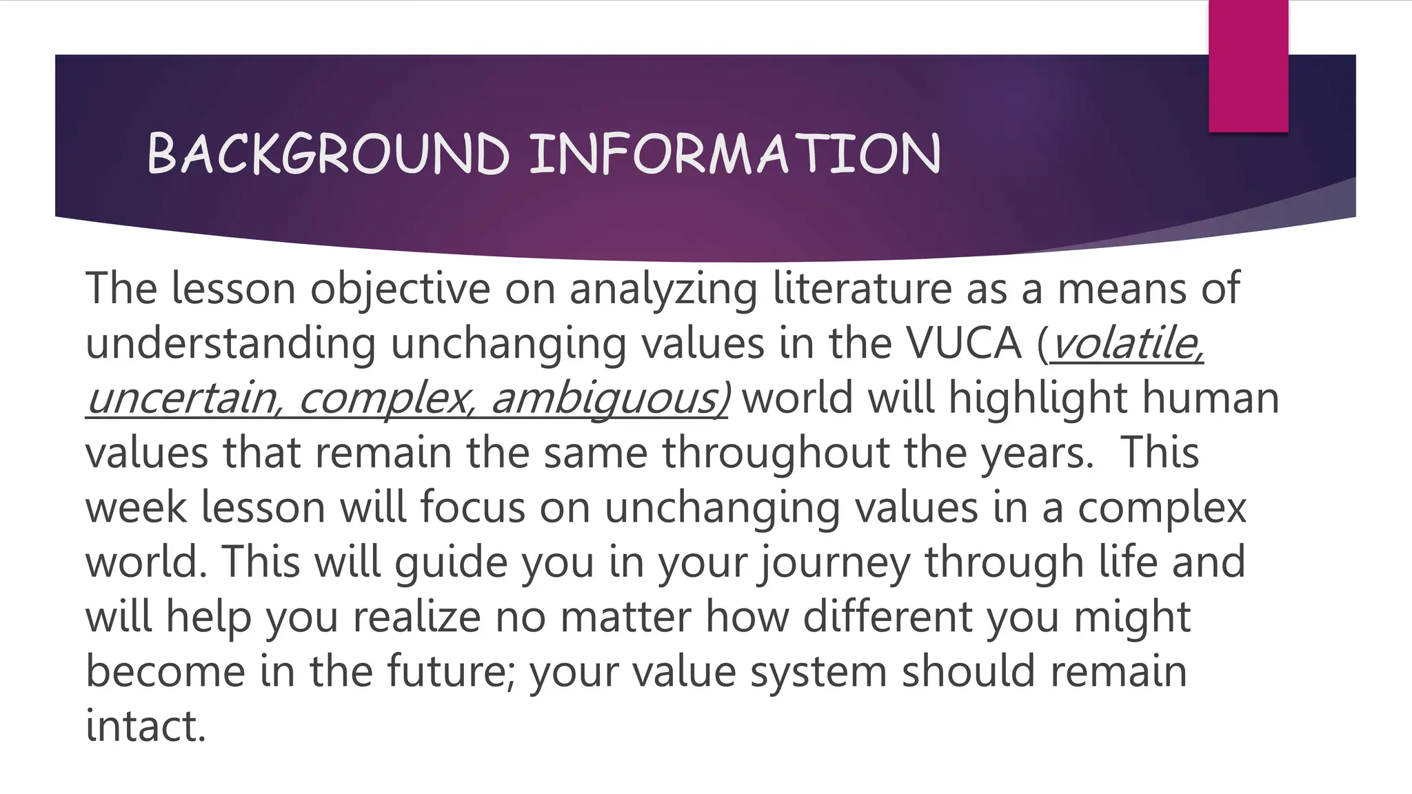 ANALYZING LITERATURE AS A MEANS OF UNDERSTANDING UNCHANGING.pptx