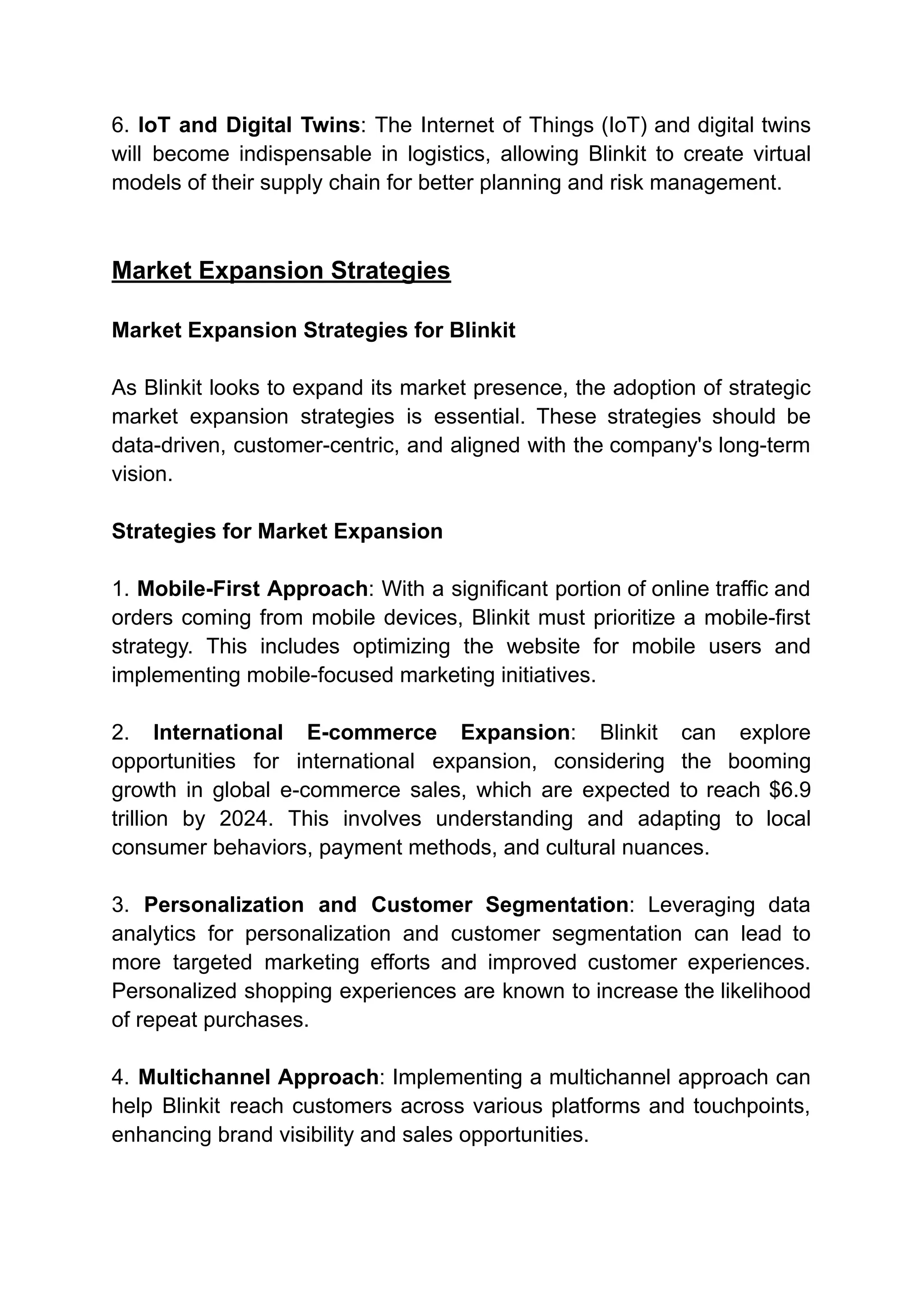 Blikit project, Analyzing Logistics and Distribution Channel of Blinkit” - Google Docs.pdf