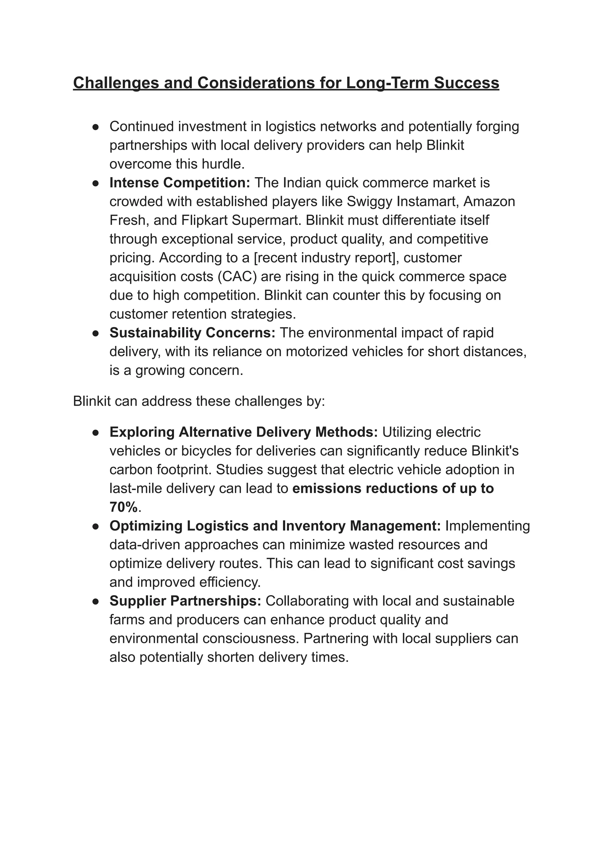 Blikit project, Analyzing Logistics and Distribution Channel of Blinkit” - Google Docs.pdf