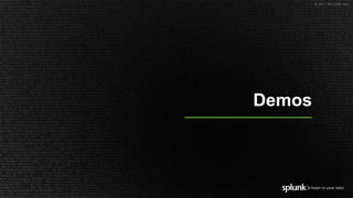 Analyzing machine data with splunk | PPTX