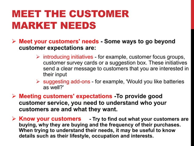 Analyzing market needs | PPTX | Marketing and Advertising | Business