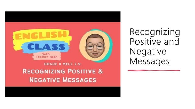 Analyzing Messages Conveyed in a Text.pptx | Education