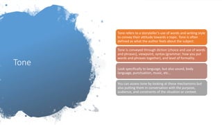 Analyzing narrative and discourse | PPTX