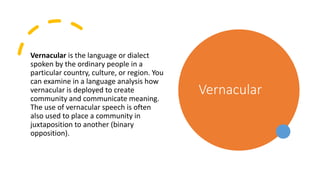 Analyzing narrative and discourse | PPTX