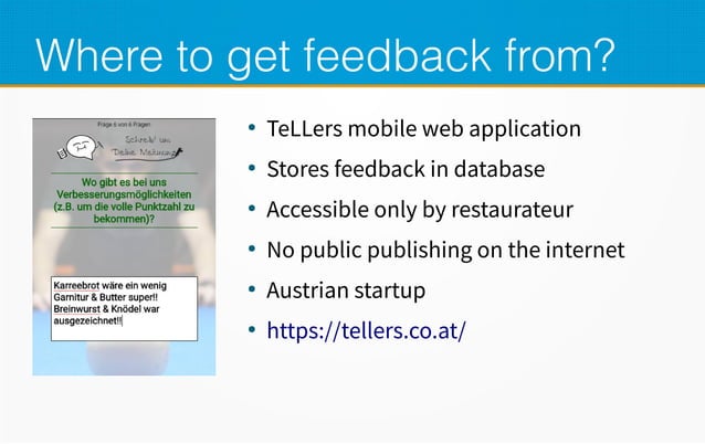 Analyzing Natural Language Feedback Using Python Ppt