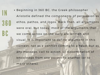 Analyzing nonfiction and rhetoric 2 (ethos, pathos, logos & the ...
