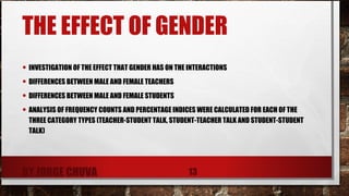 Analyzing patterns of classroom interaction | PPT | Educational ...