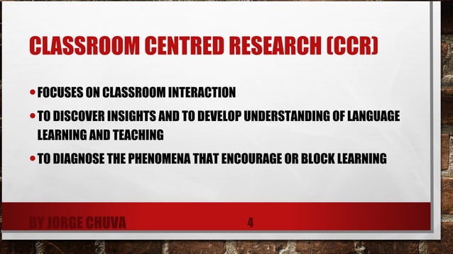 Analyzing patterns of classroom interaction | PPT