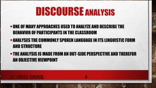 Analyzing patterns of classroom interaction | PPT | Educational ...