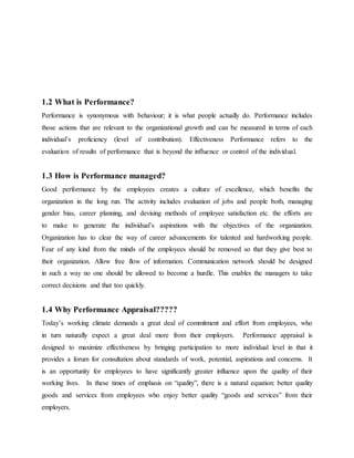 Analyzing performance appraisal system | PDF