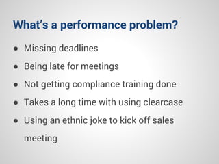 Analyzing Performance Problems | PDF