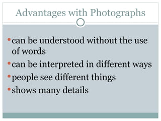 Analyzing Photographs | PPT