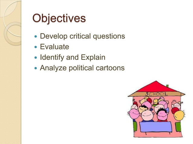 Analyzing political cartoons | PPT