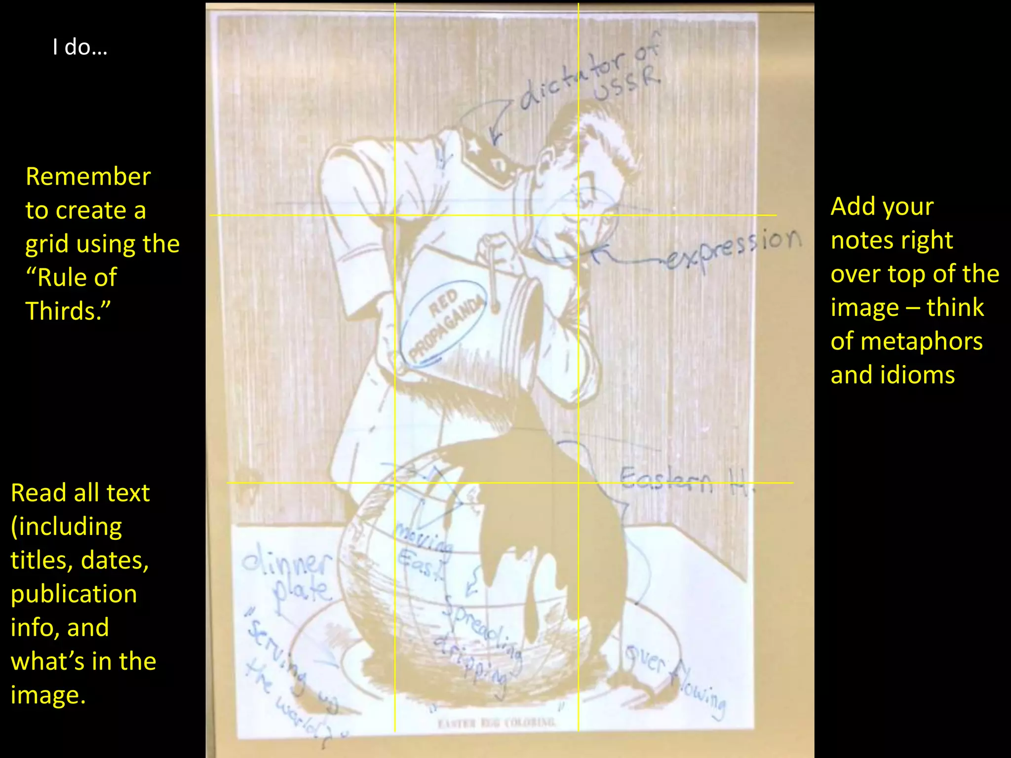 Analyzing political cartoons | PPT