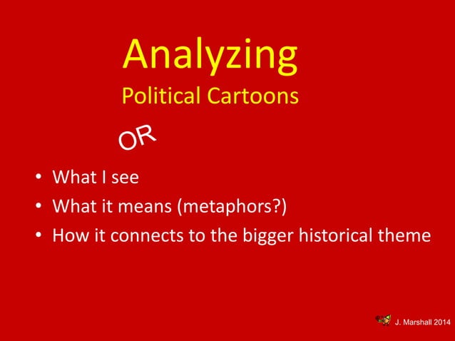 Analyzing political cartoons | PPT