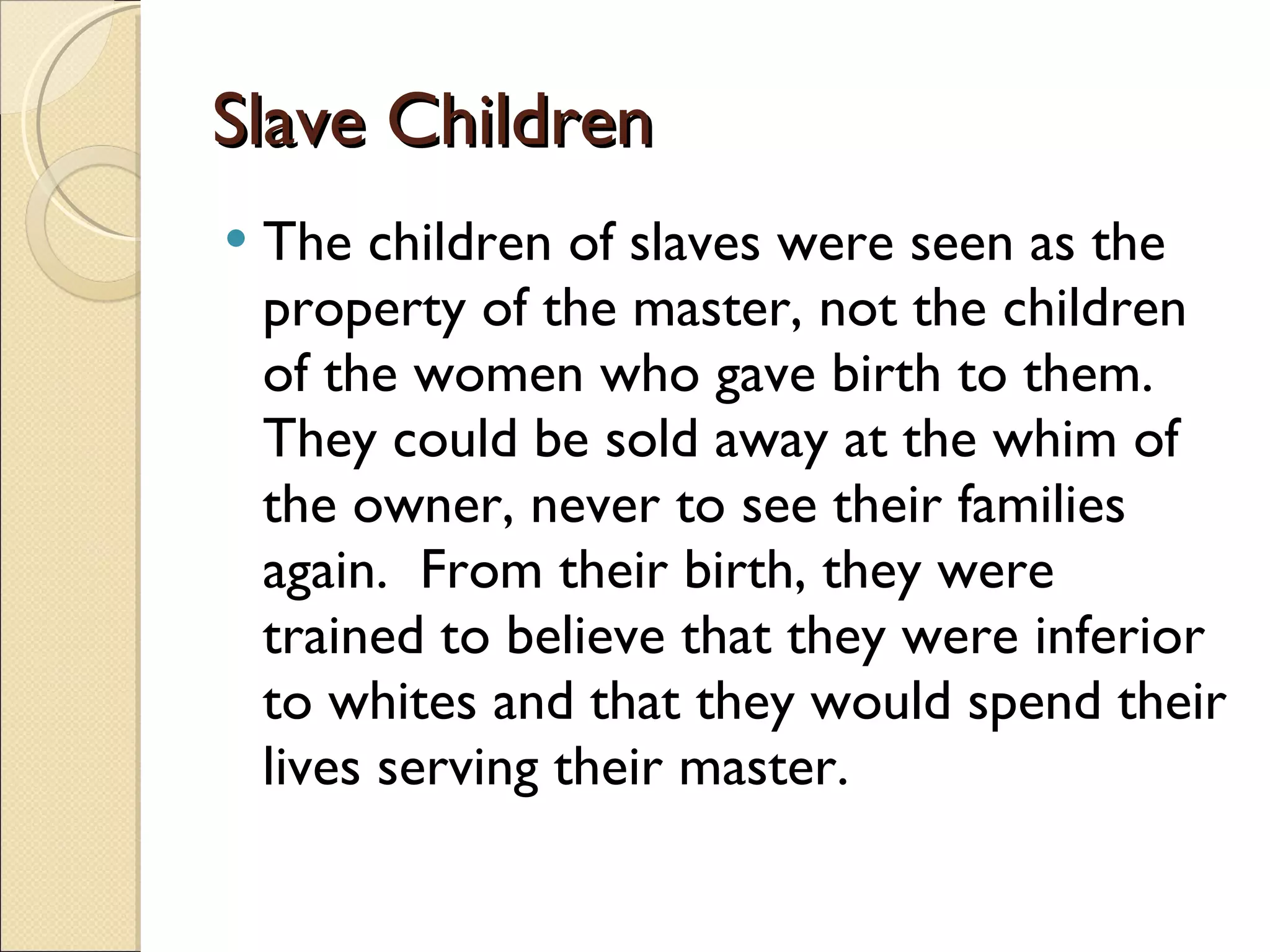 Analyzing primary and secondary sources of slavery | PPT