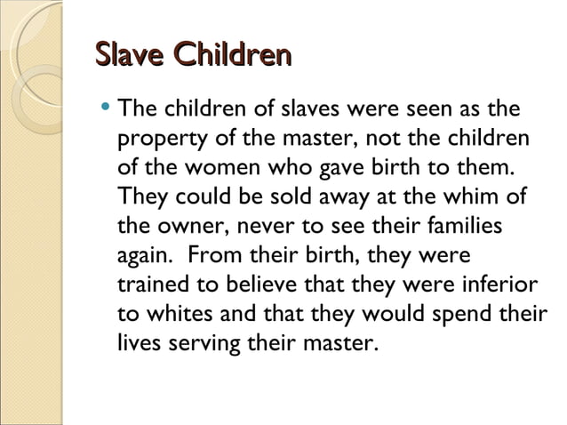 Analyzing primary and secondary sources of slavery | PPT