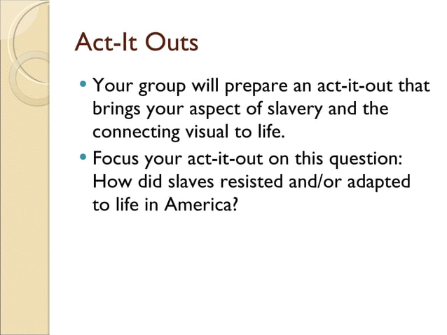 Analyzing primary and secondary sources of slavery | PPT