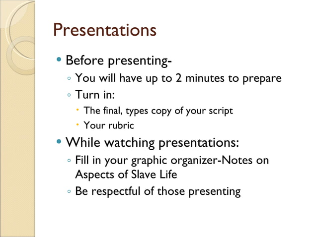 Analyzing primary and secondary sources of slavery | PPT